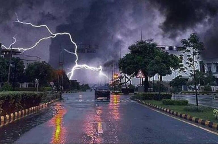 Hailstorms, heavy rain weather update today